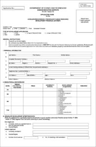 How to Apply DOST-SEI Accelerated Science and Technology Human Resource ...