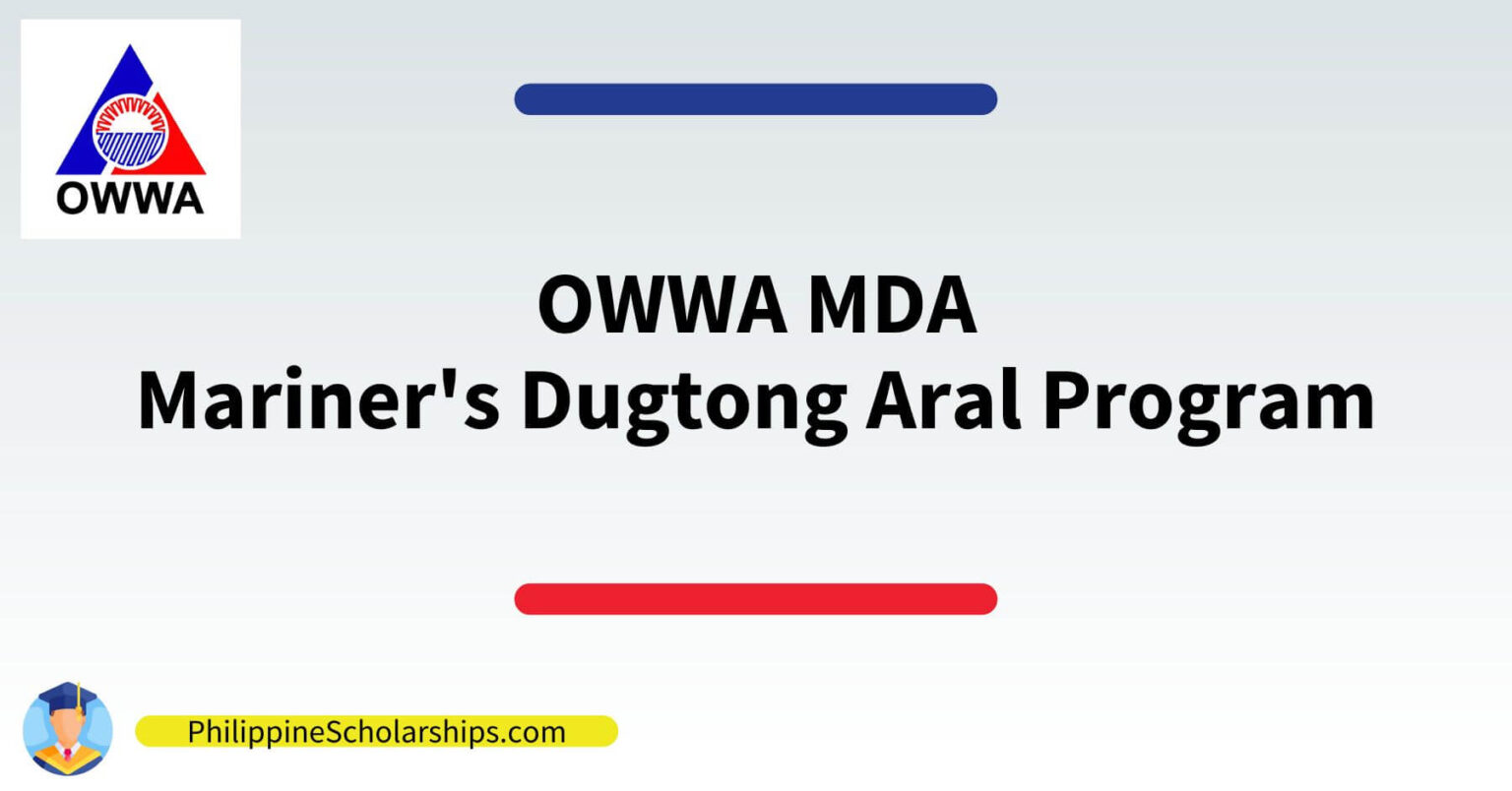 How to Apply OWWA Mariner’s Dugtong Aral Program (MDA) | Philippine ...