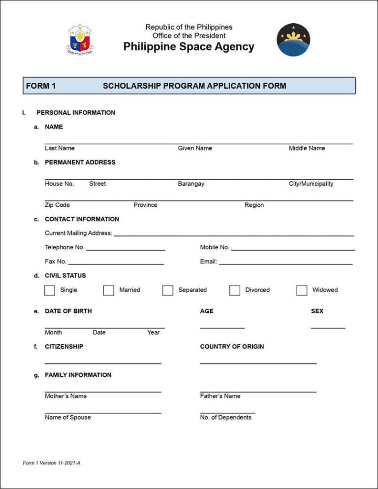 How to Apply Philippine Space Agency (PhilSA AD ASTRA) Scholarship ...